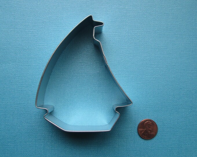 Sailboat Cookie Cutter - Sail Boat Cookie Cutter - Sailing Cookie ...