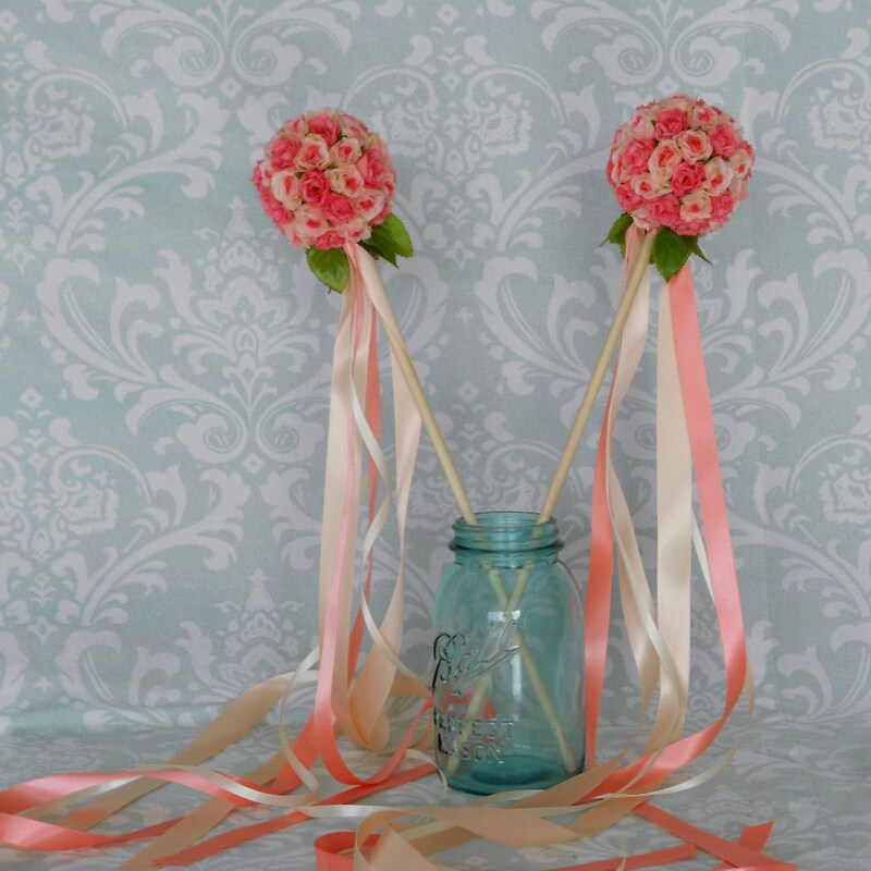 Flower Girl Wand - Etsy