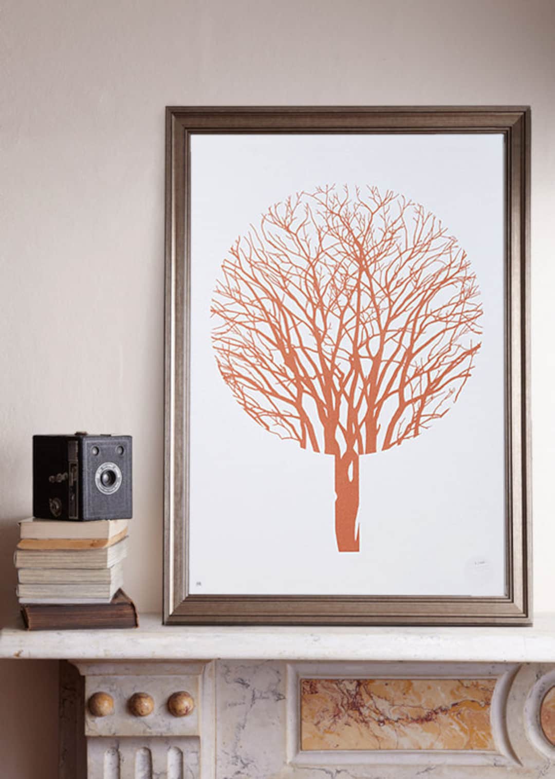 Urban Forest A2 Screenprint / Tree Screenprint, Tree Poster, Graphic ...