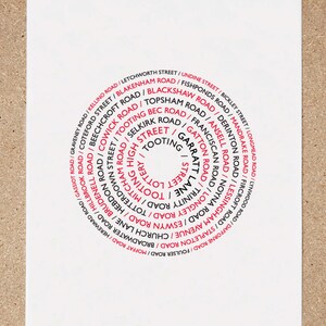 Tooting Street Lottery / Tooting Print, Tooting Poster, A3 Print ...