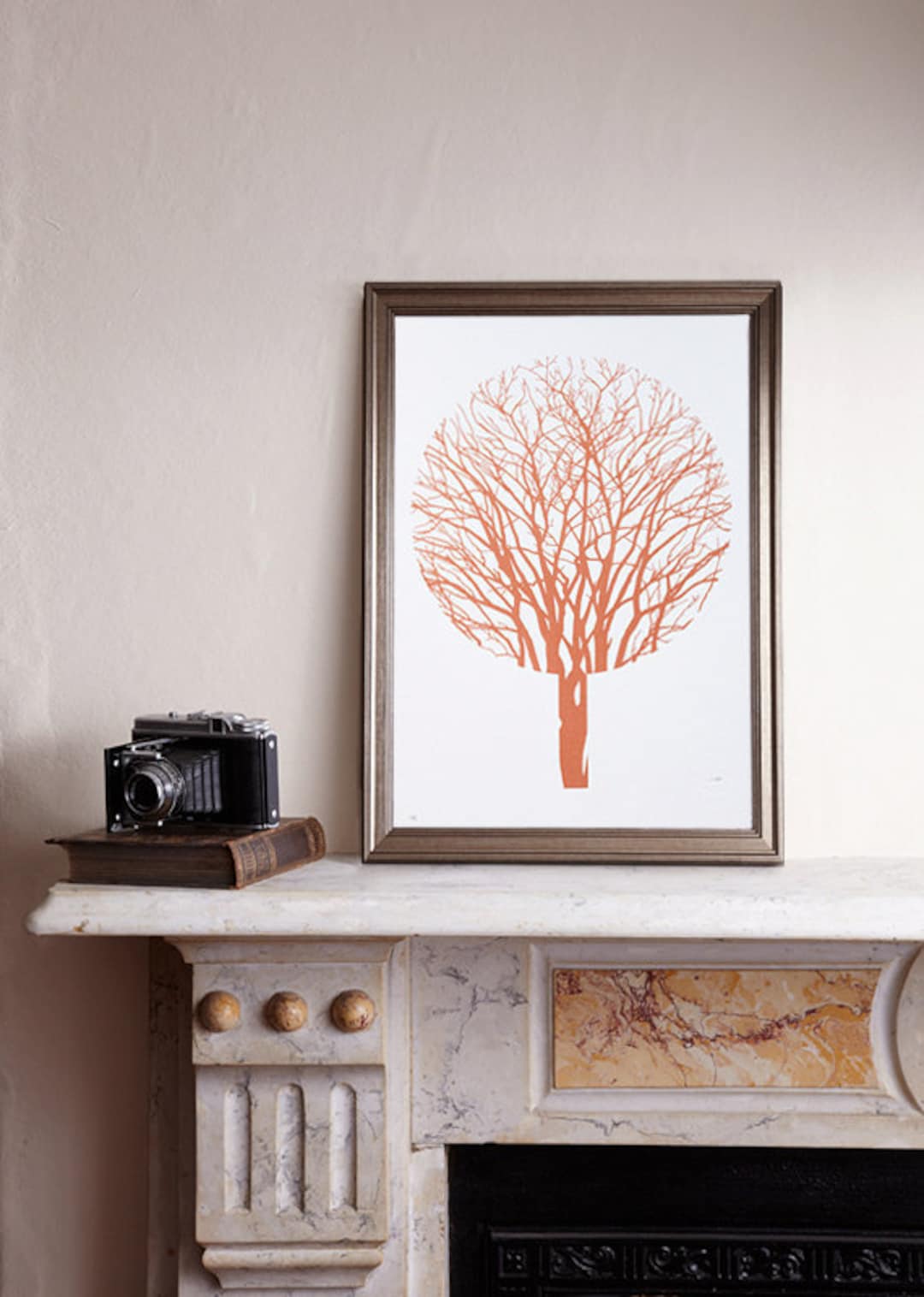 Urban Forest A3 Screenprint / Tree Screenprint, Tree Poster, Graphic ...