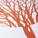Urban Forest A3 Screenprint / Tree Screenprint, Tree Poster, Graphic ...