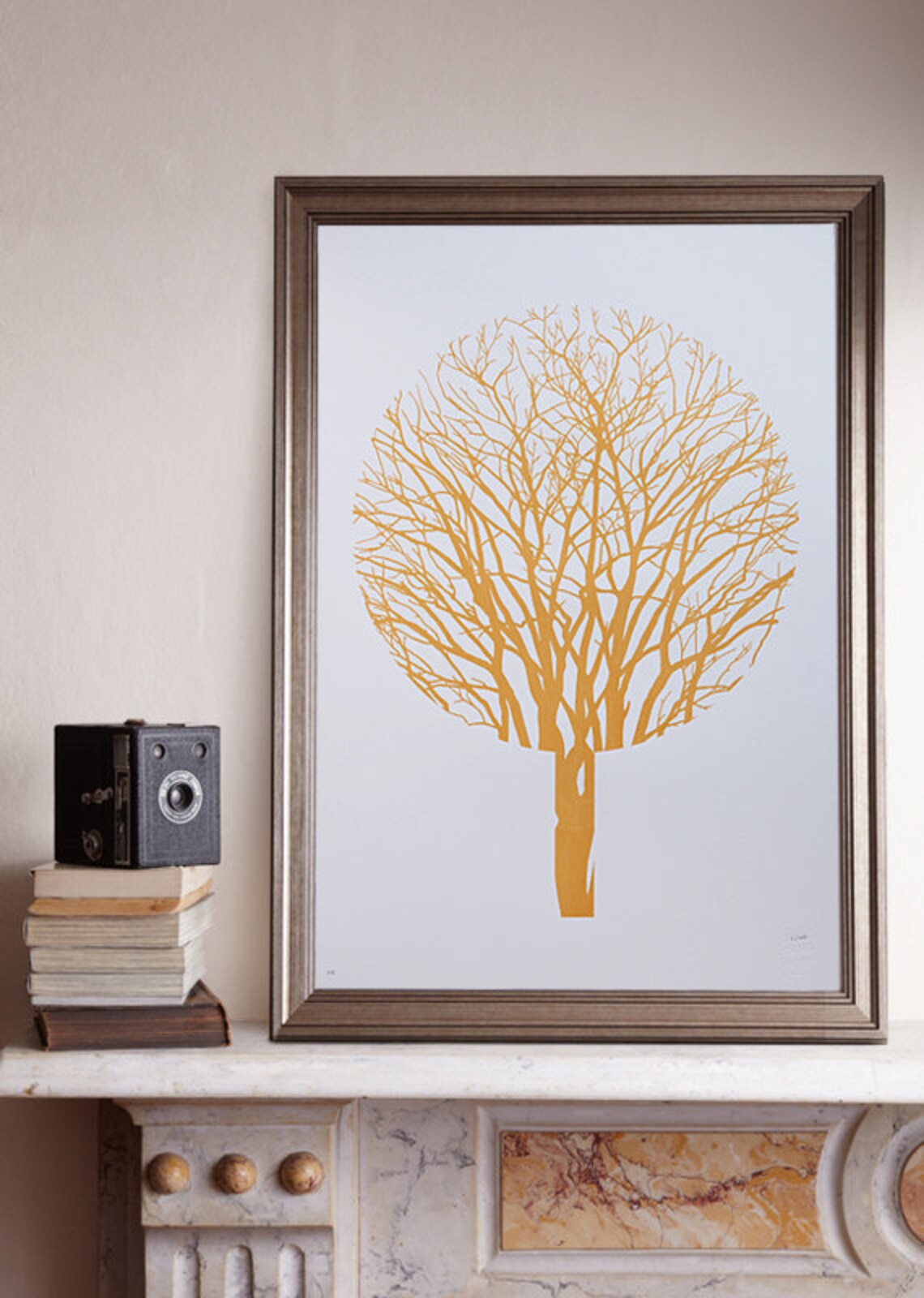 Urban Forest A2 Screenprint / Tree Screenprint, Tree Poster, Graphic ...