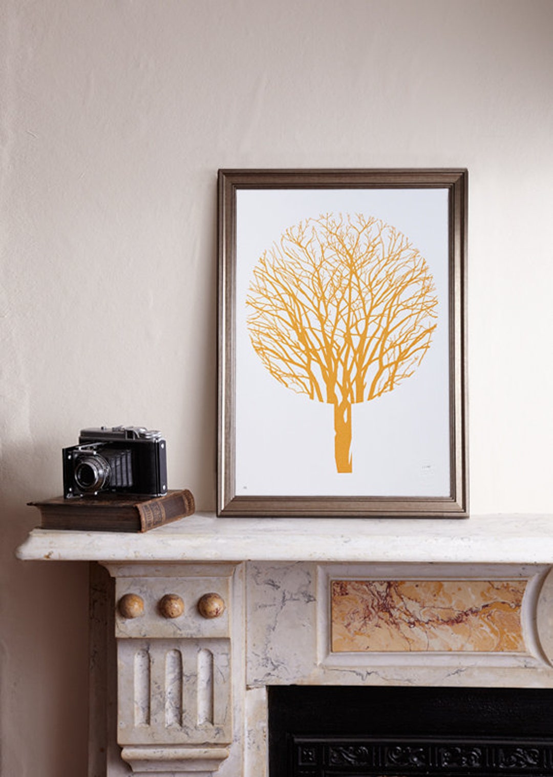 Urban Forest A3 Screen Print / Tree Screen Print, Tree Poster, Graphic ...