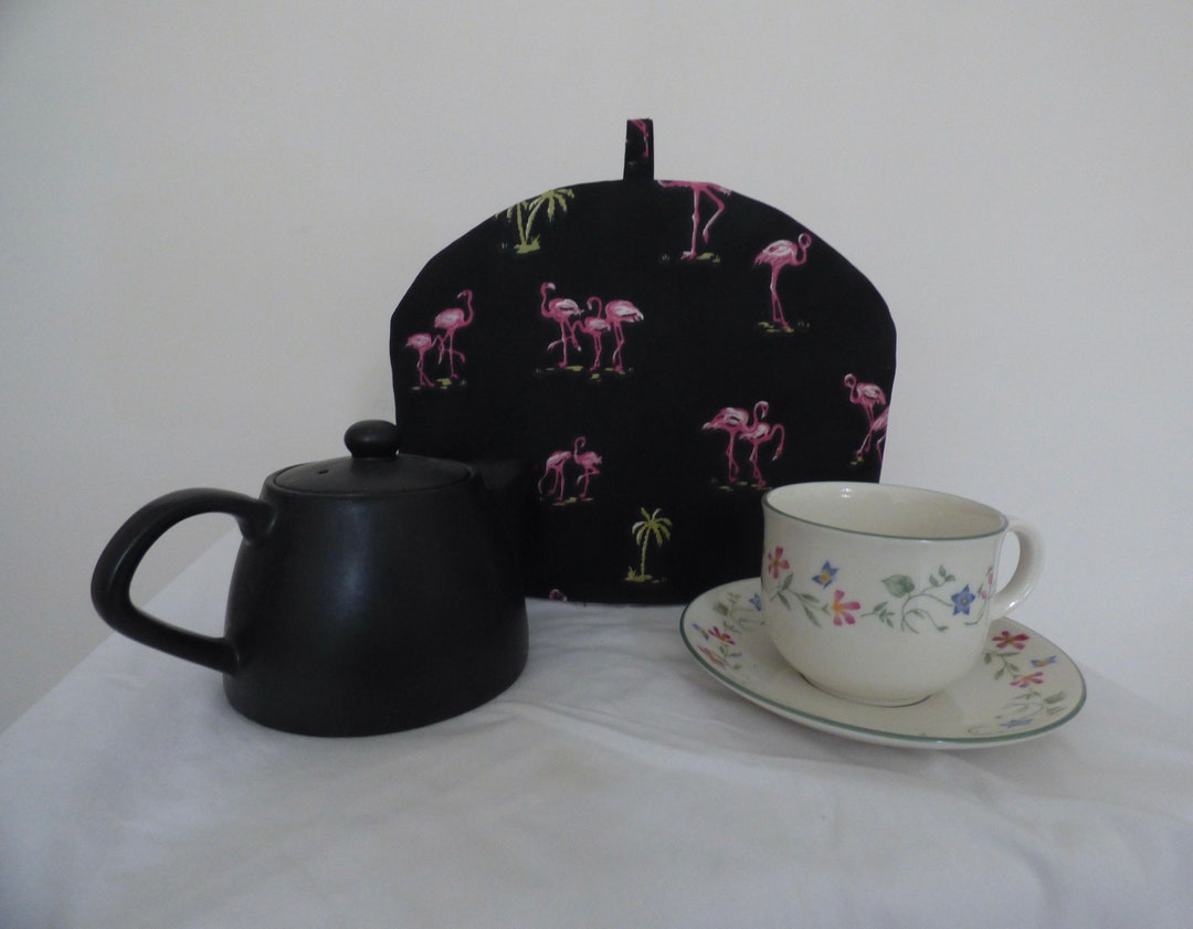 Pink Flamingo Themed Tea Cozy - Etsy