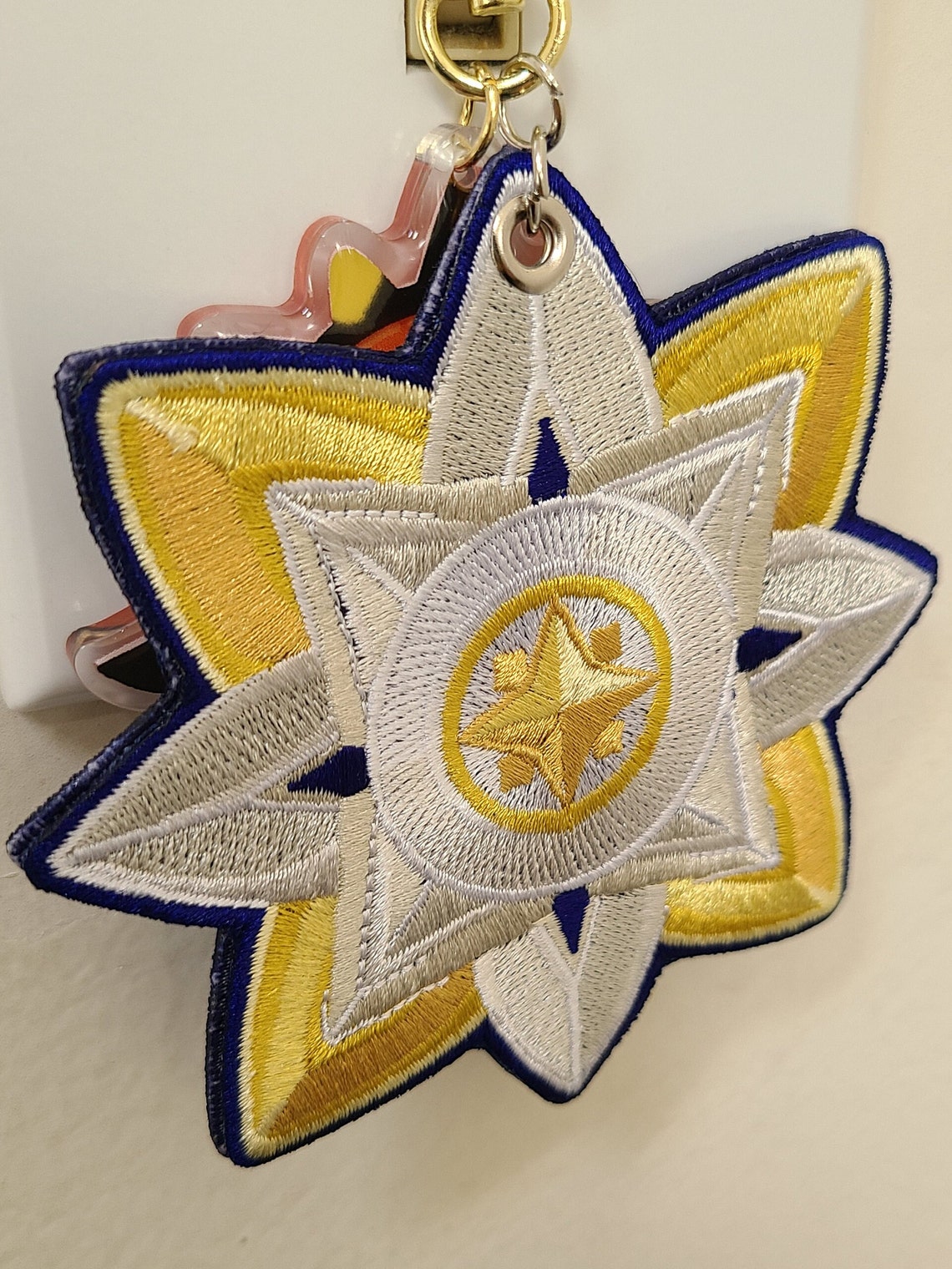 Albedo Geo Vision Keychain Set Zhongli Genshin Impact Aether - Etsy