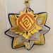 Albedo Geo Vision Keychain Set Zhongli Genshin Impact Aether - Etsy