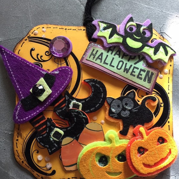 Altered Art Tags - Etsy