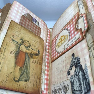 Cooking Journal, Recipe Book, Junk Journal, Memory Album, Recipe Saver ...