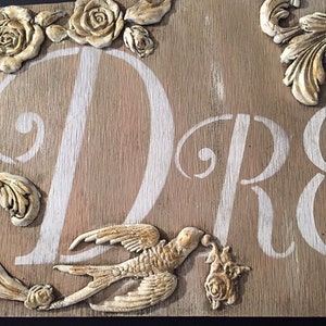 Shabby Chic Wall Art, Farmhouse Decor, Wall Hanging,mixed Media Art ...