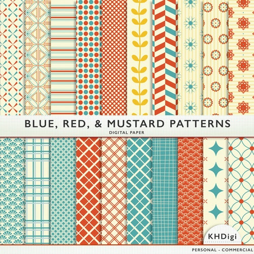 Mint and Gold Glitter Digital Papers Gold Glitter Patterns on | Etsy