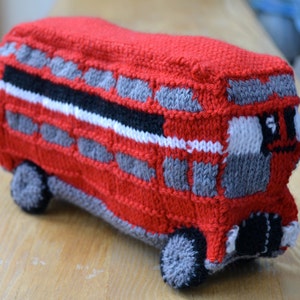 London Routemaster Bus Knitting Pattern - Etsy