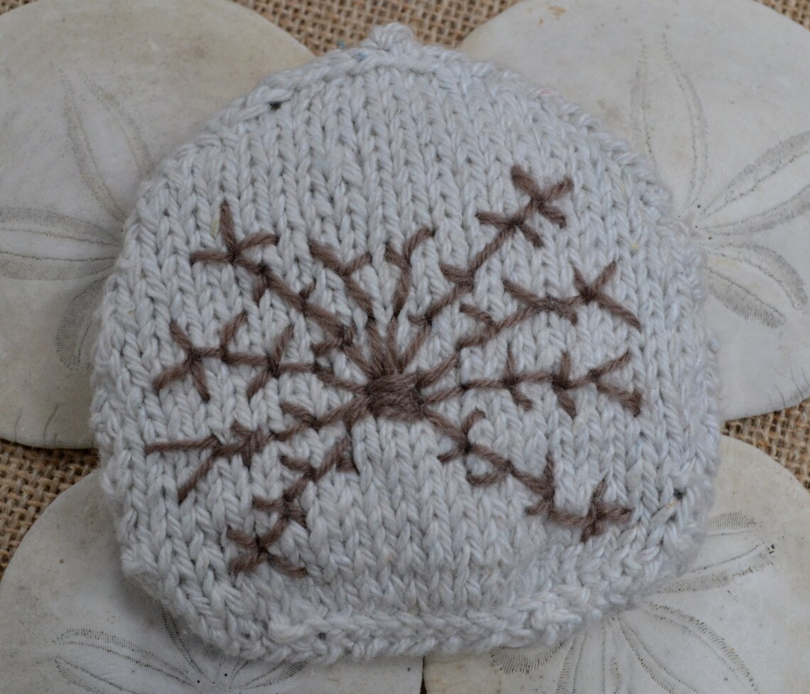 Christmas Sand Dollar Decoration Knitting Pattern - Etsy