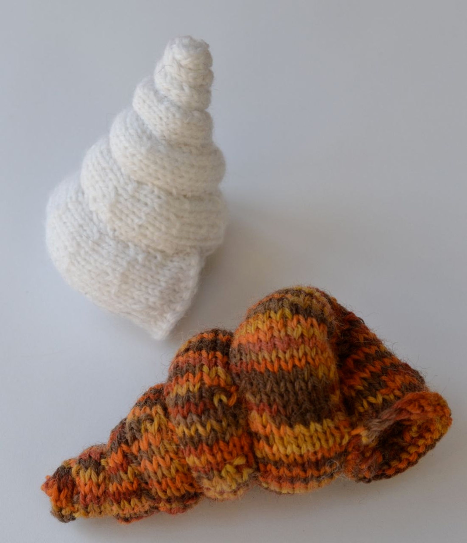 Spiral Shell Knitting Pattern - Etsy