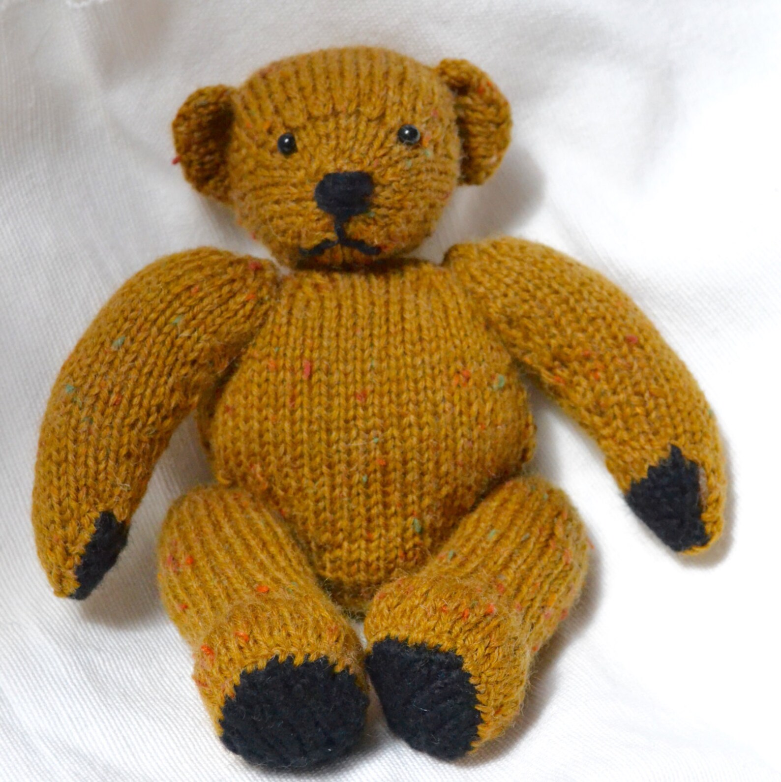 Little Teddy Bear Knitting Pattern - Etsy