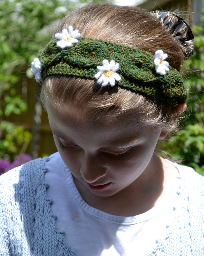 Daisy Knitting Pattern - Etsy