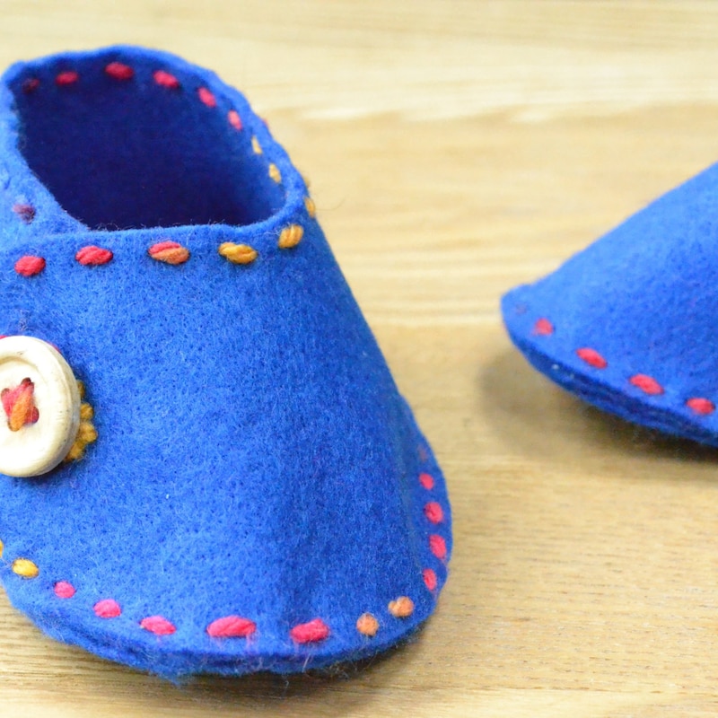 Felt Baby Shoes - Etsy