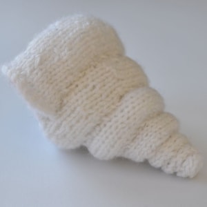 Spiral Shell Knitting Pattern - Etsy