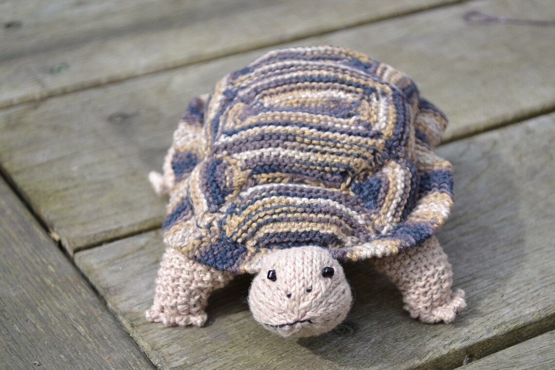 Tortoise Knitting Pattern | Etsy UK