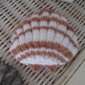 Scallop Shell Knitting Pattern - Etsy