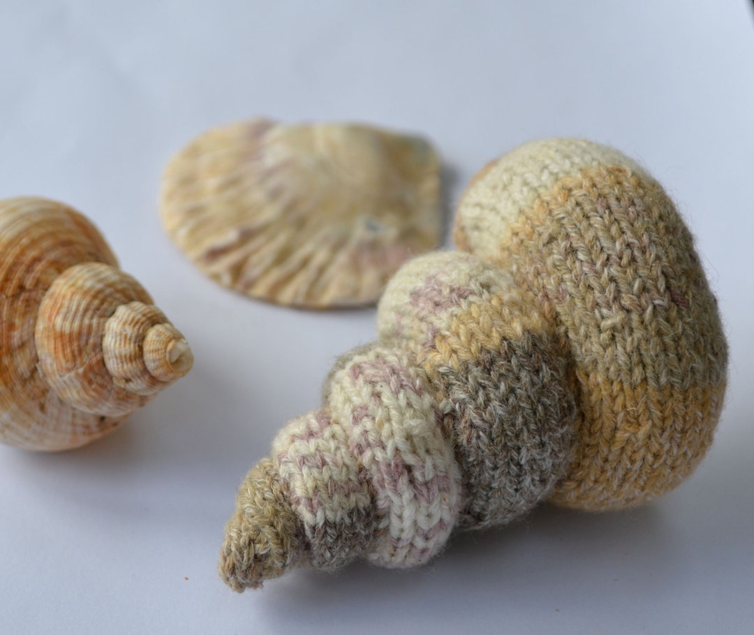 Spiral Shell Knitting Pattern - Etsy