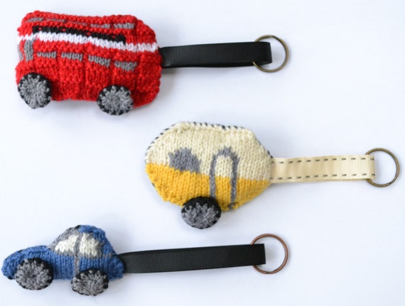Transport Keyring Knitting Pattern | Etsy