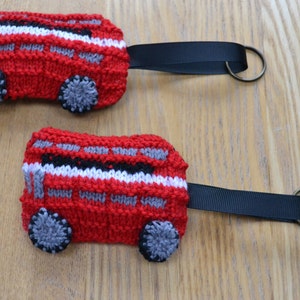 Transport Keyring Knitting Pattern - Etsy