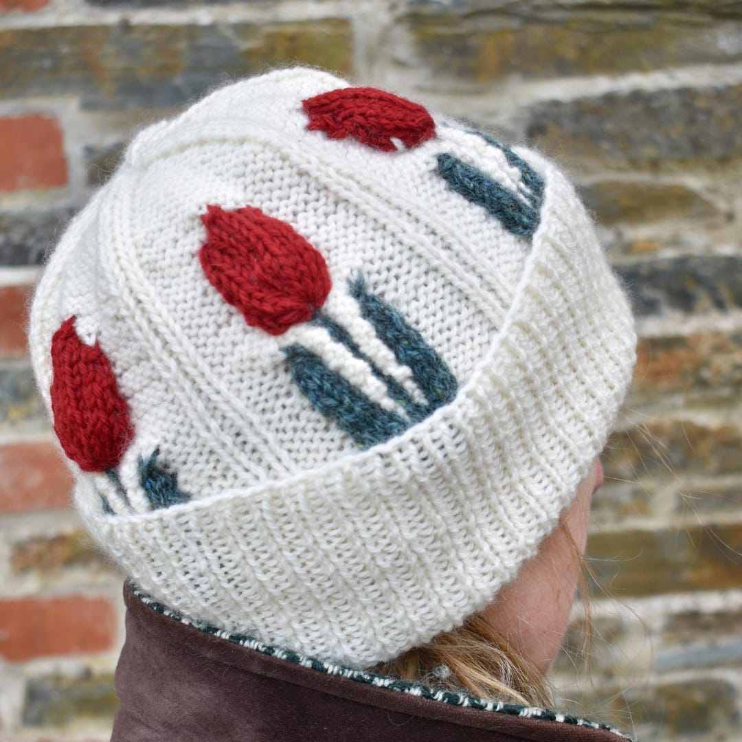 Tulip Hat Knitting Pattern - Etsy