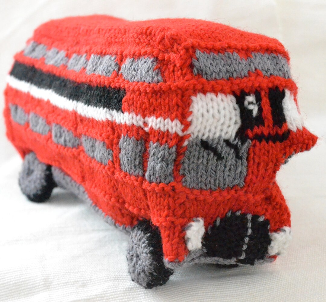 London Routemaster Bus Knitting Pattern - Etsy