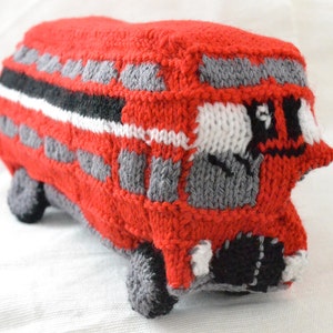 London Routemaster Bus Knitting Pattern - Etsy