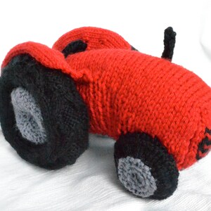 Vintage Tractor Knitting Pattern - Etsy