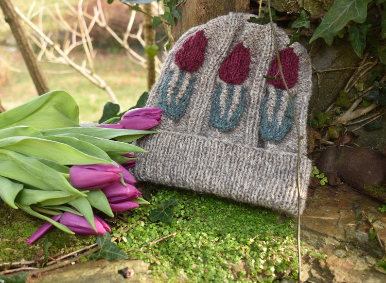 Tulip Hat Knitting Pattern - Etsy