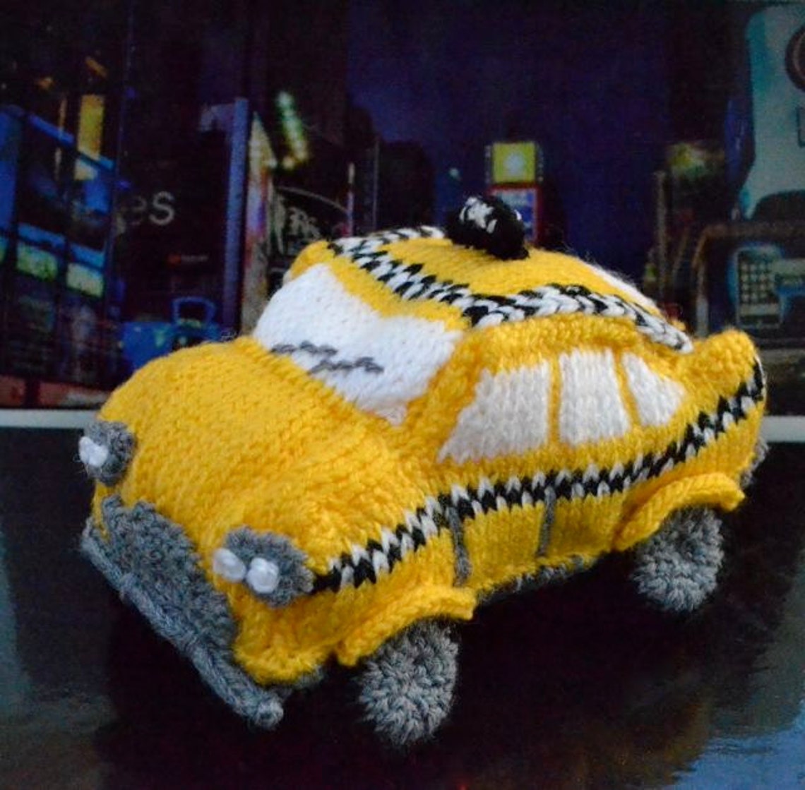 New York Vintage Cab Knitting Pattern - Etsy
