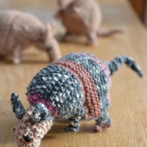 Armadillo Knitting Pattern - Etsy