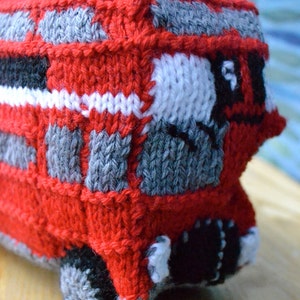 London Routemaster Bus Knitting Pattern - Etsy