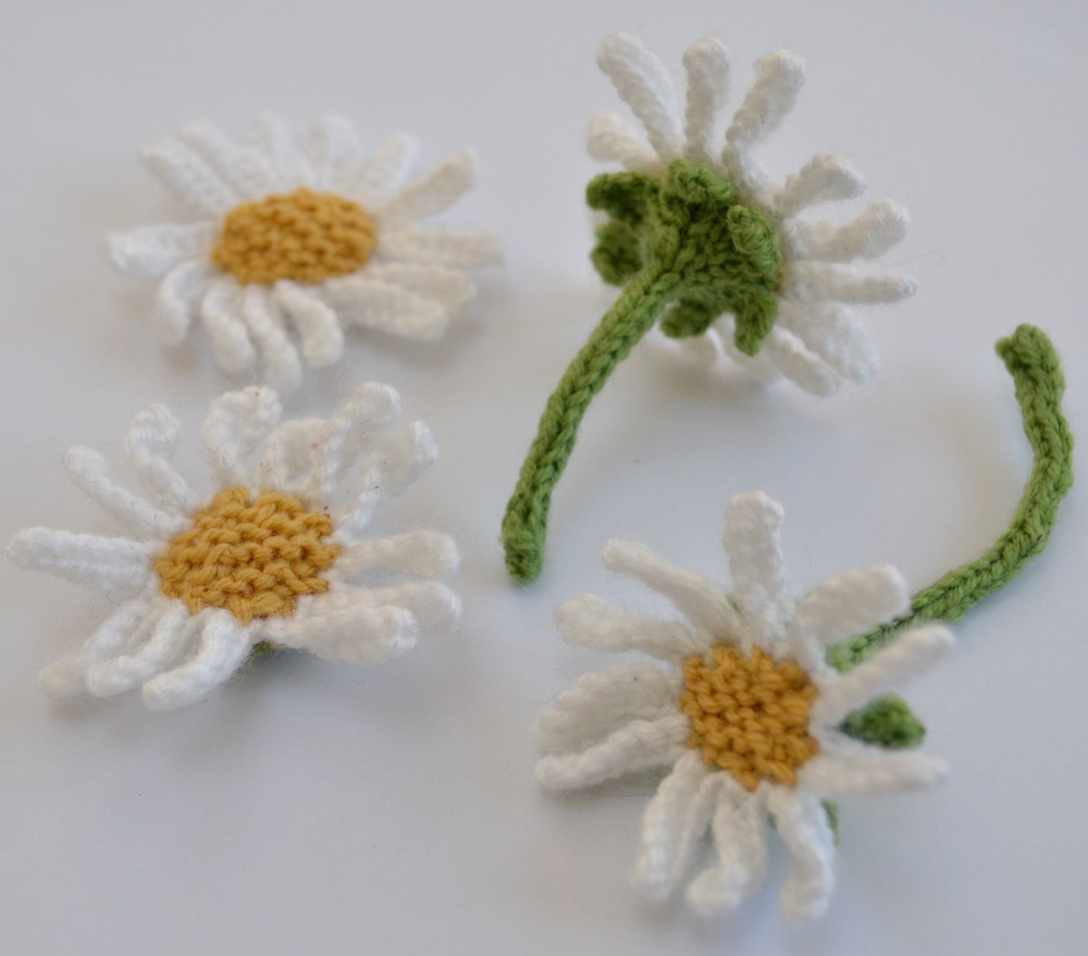 Daisy Knitting Pattern - Etsy UK