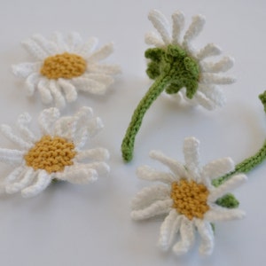Daisy Knitting Pattern - Etsy