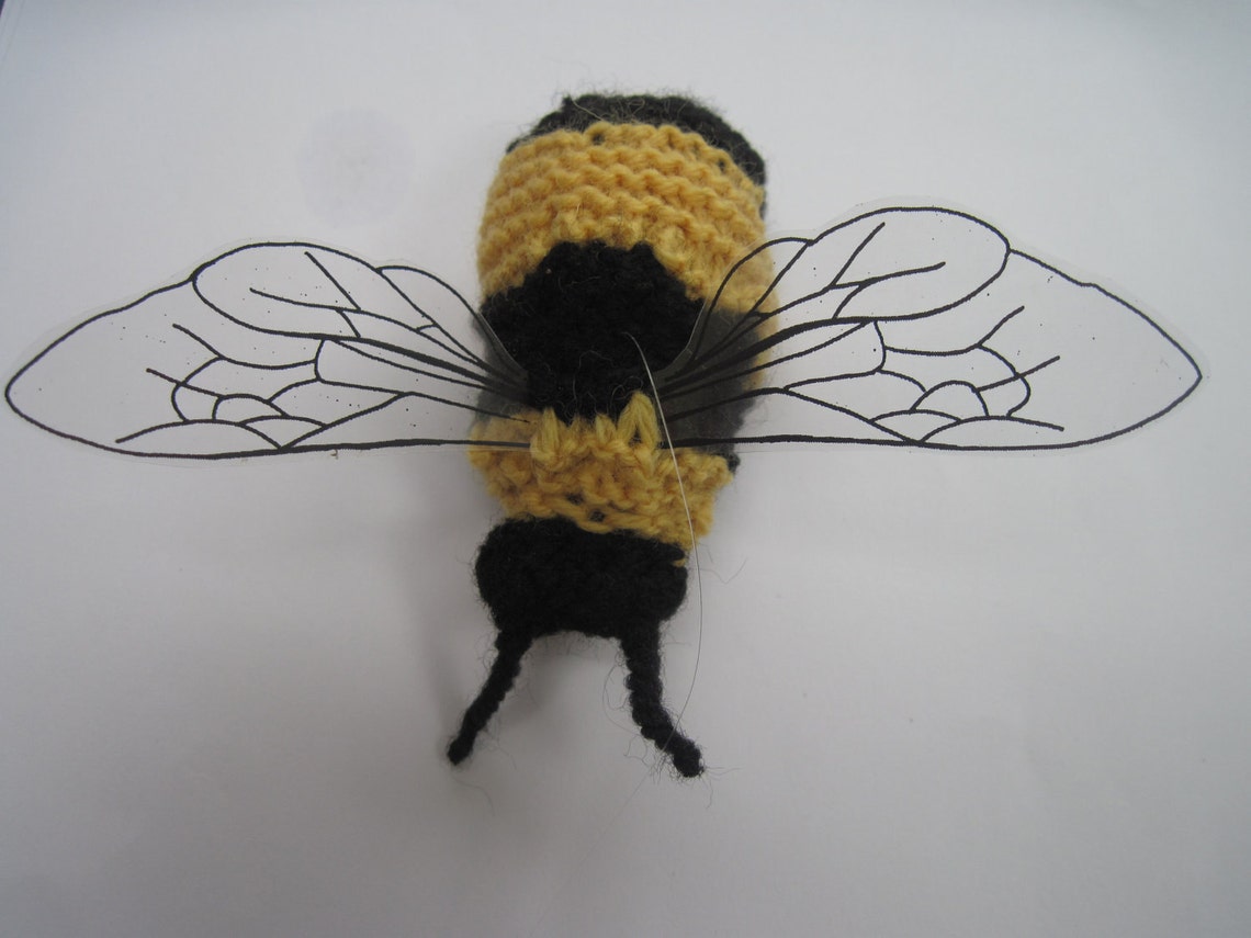 Bumble Bee Knitting Pattern - Etsy