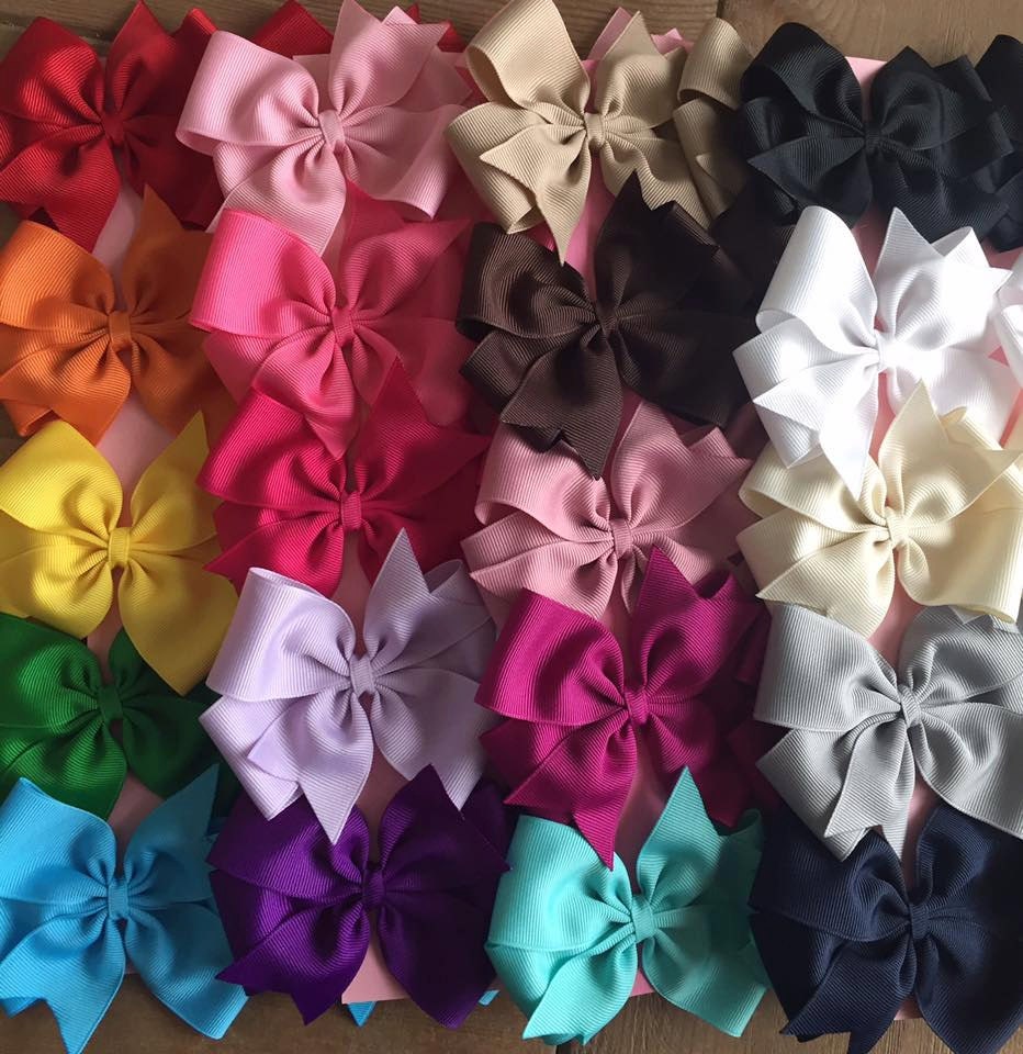 Small 3" Pinwheel Bow - Etsy