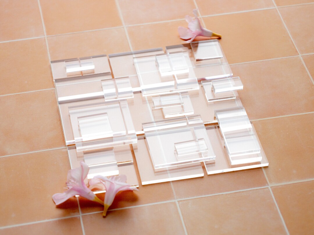 MEGA SET of Acrylic Styling Blocks - Flat Lay Styling Block - Wedding ...