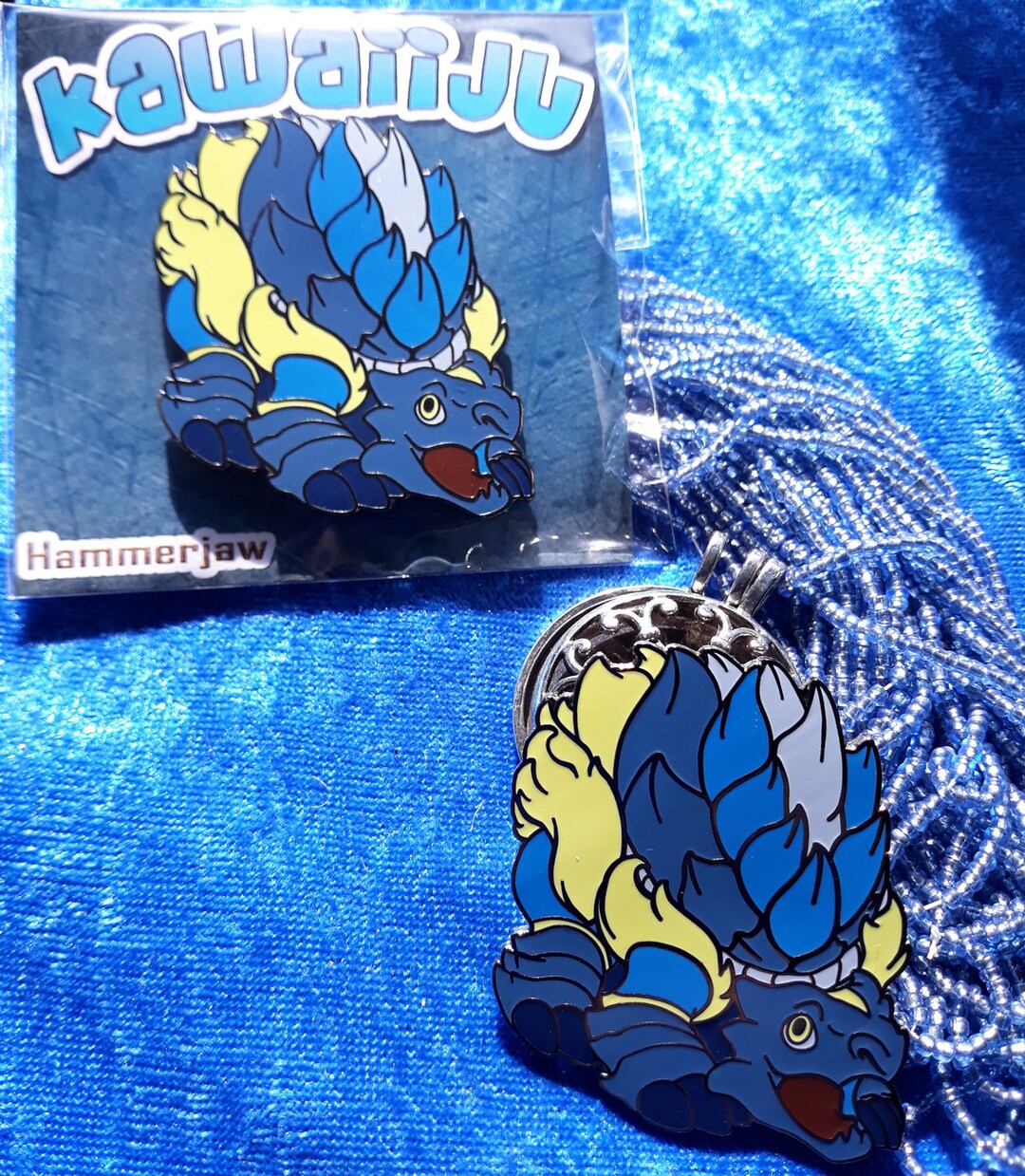 Hammerjaw Enamel Lapel Pin, Pacific Rim Kaiju - Etsy