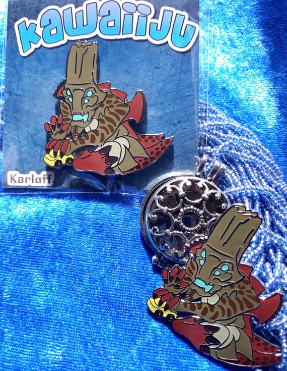 Karloff Enamel Lapel Pin Pacific Rim Kaiju - Etsy