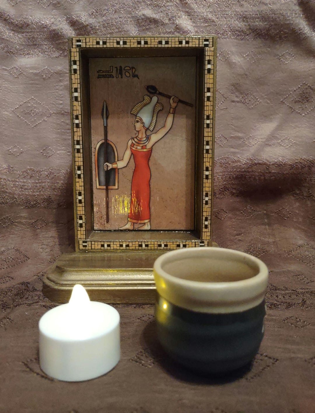 Canaanite Goddess Anat Altar Image - Etsy