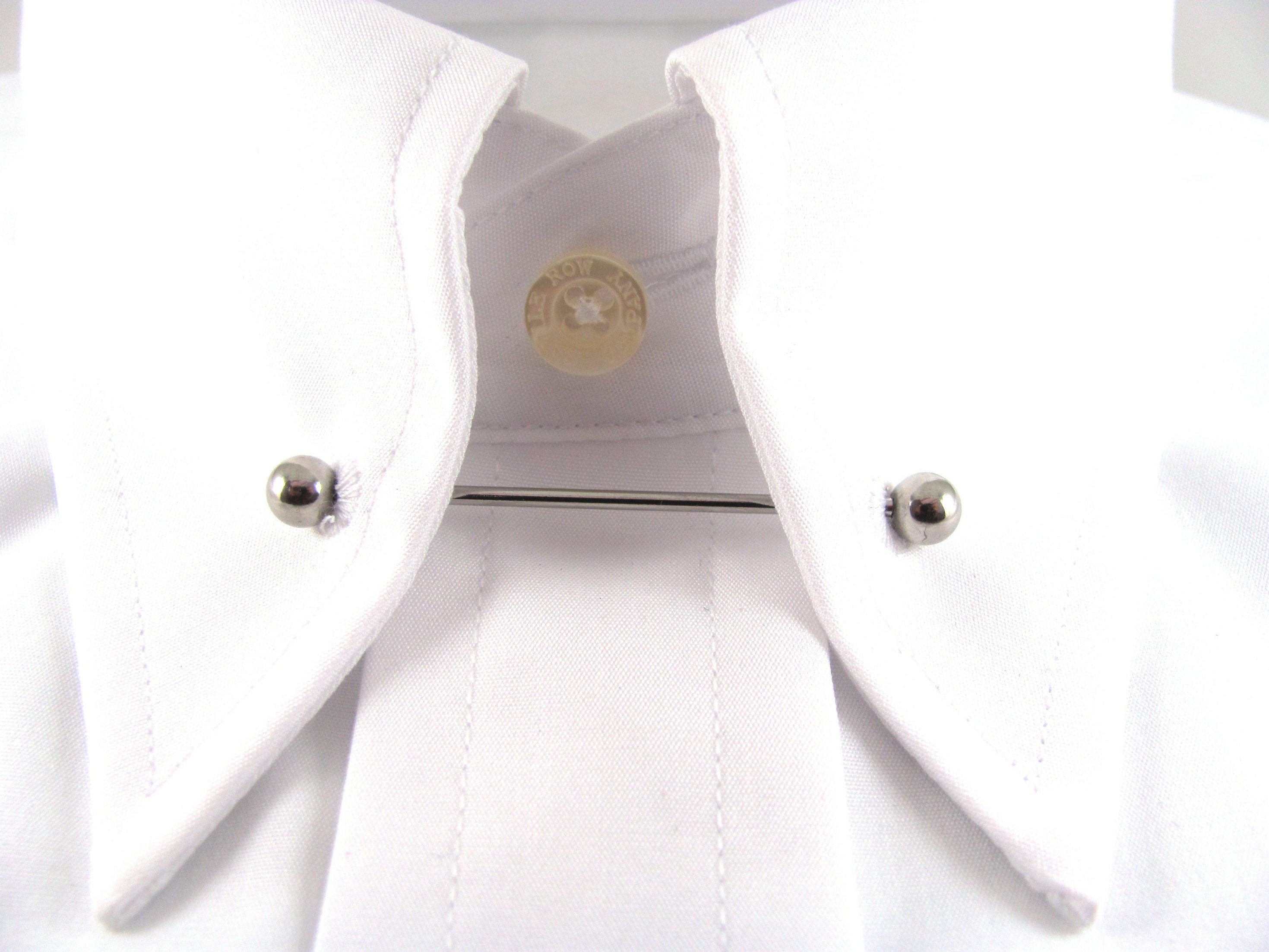Silver or Gold Tone Collar Pin DIY Shirt Conversion Kit - Etsy