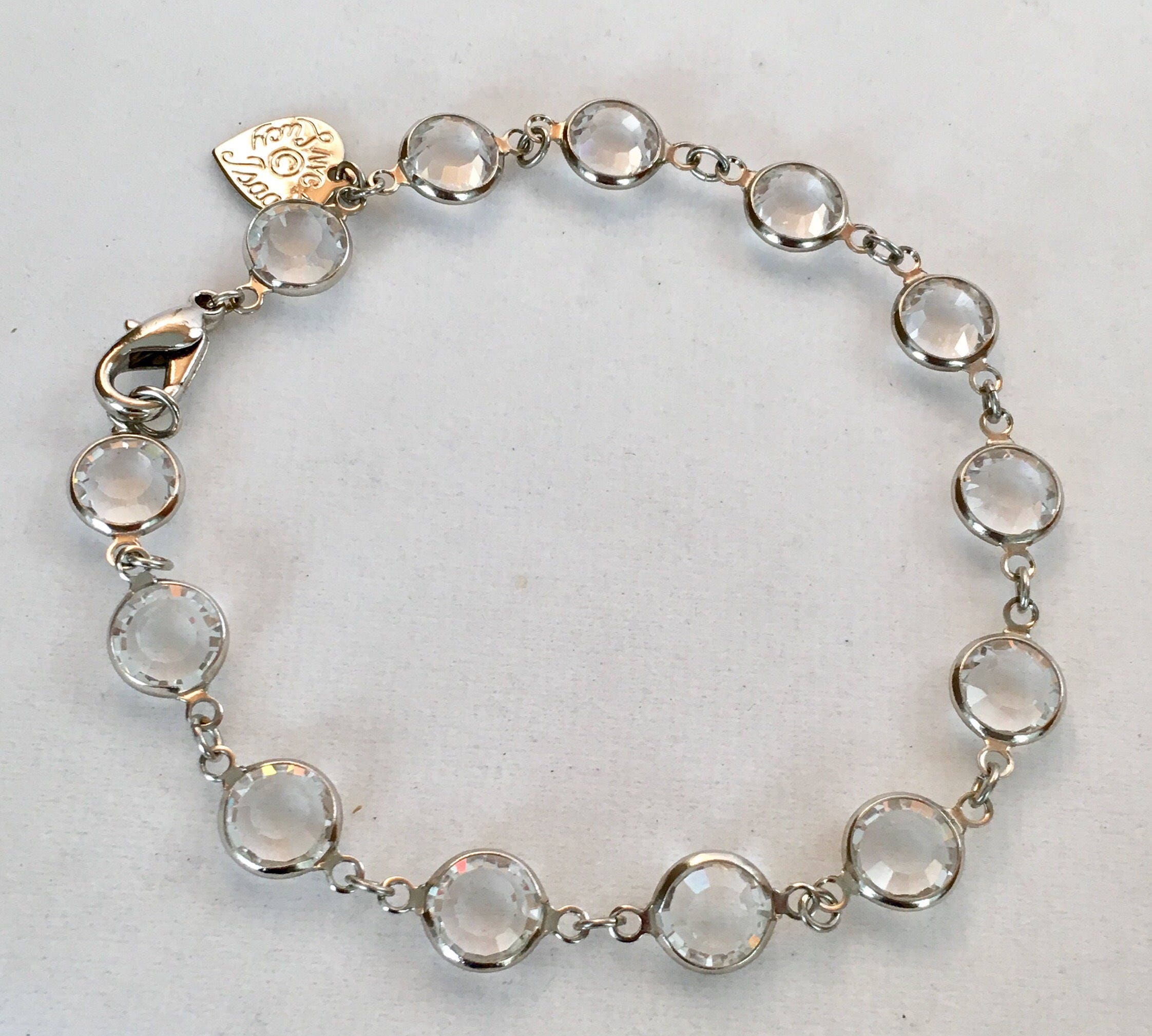 Swarovski Crystal Bracelet Choose Your Size Vintage Swarovski Crystal ... Swarovski Crystal Bracelet Choose Your Size Vintage Swarovski Crystal ...