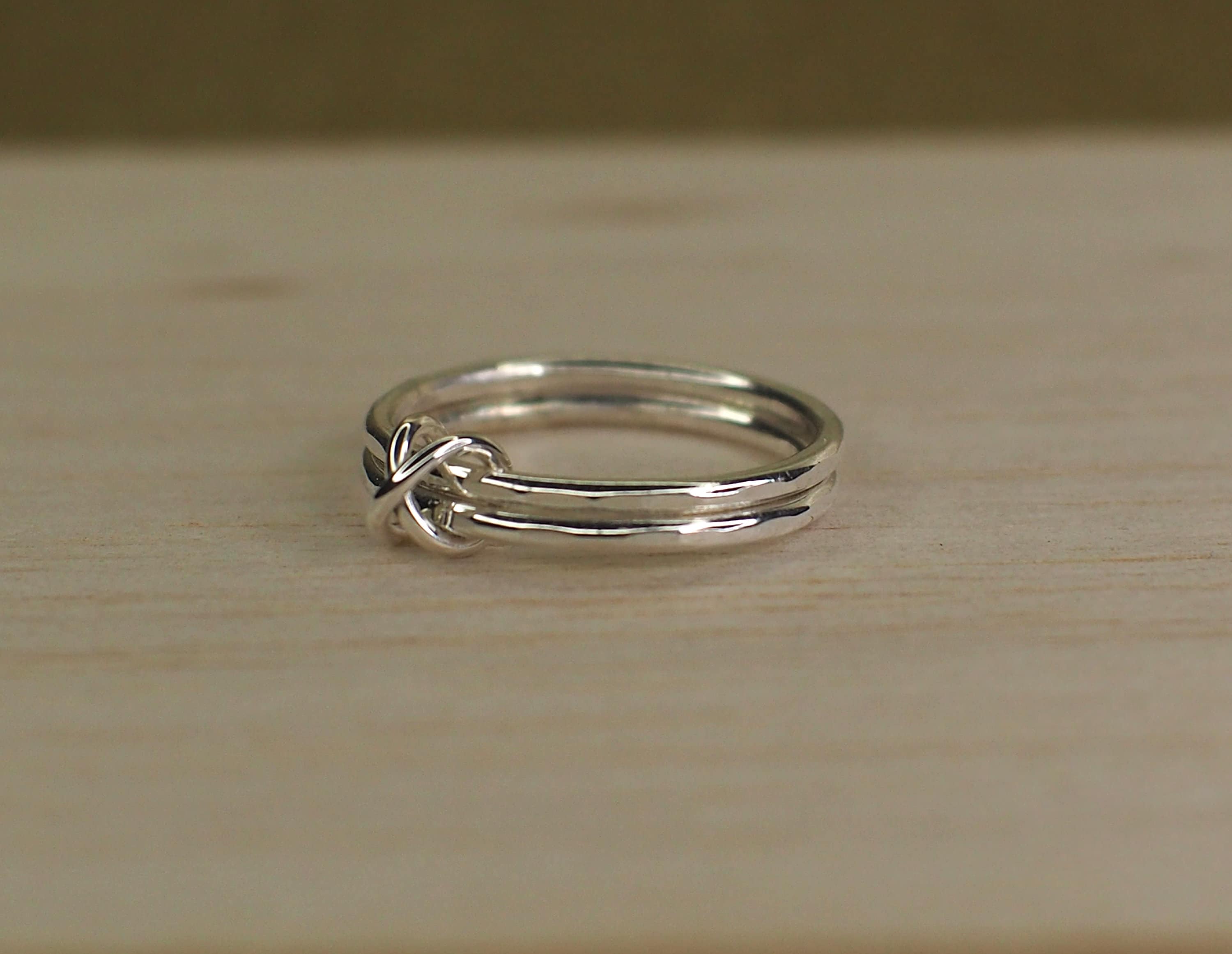 Sterling Silver Double Fidget Ring Anxiety Ring Spinner - Etsy UK