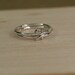 Sterling Silver Double Fidget Ring, Double Spinner Ring, Anxiety Ring ...