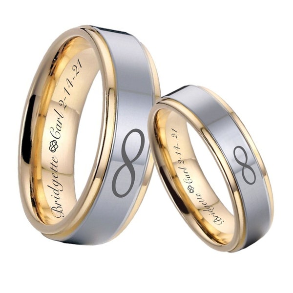 Couple Ring Set - Etsy