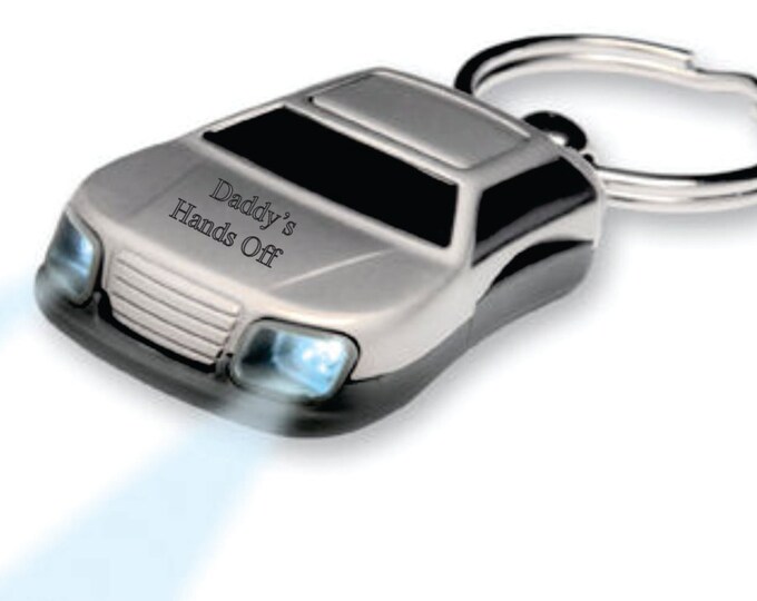 Personalized Car Flashlight Keychain Custom Graduations | Etsy