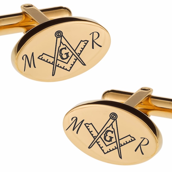 Freemason Cufflinks - Etsy